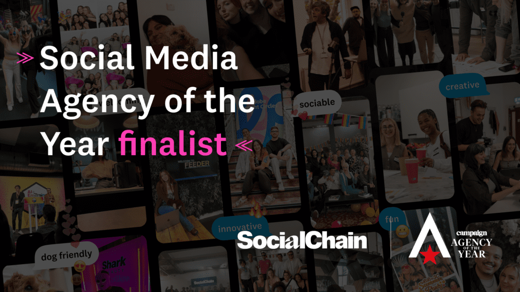 SocialChain is a Campaign UK Agency of the Year finalist!